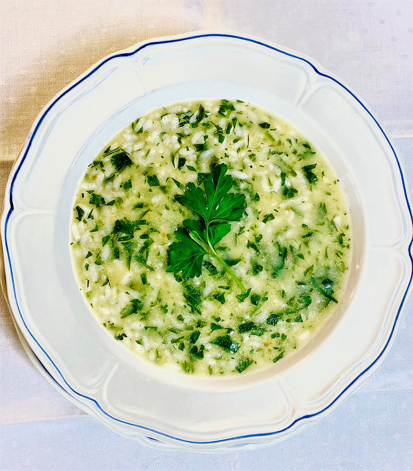 RISO E PREZZEMOLO IN BRODO - SOCIETA' AGRICOLA MELZI D'ERIL